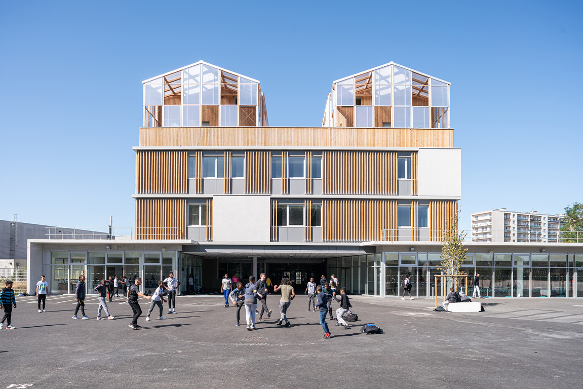 Collège Christine de Pisan — Carta - Reichen et Robert Associés