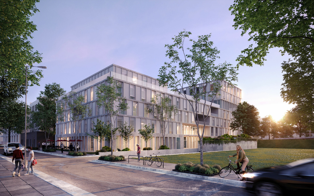 Pose de la 1ère pierre de l'immeuble Quanta à Lyon — Carta - Reichen et ...