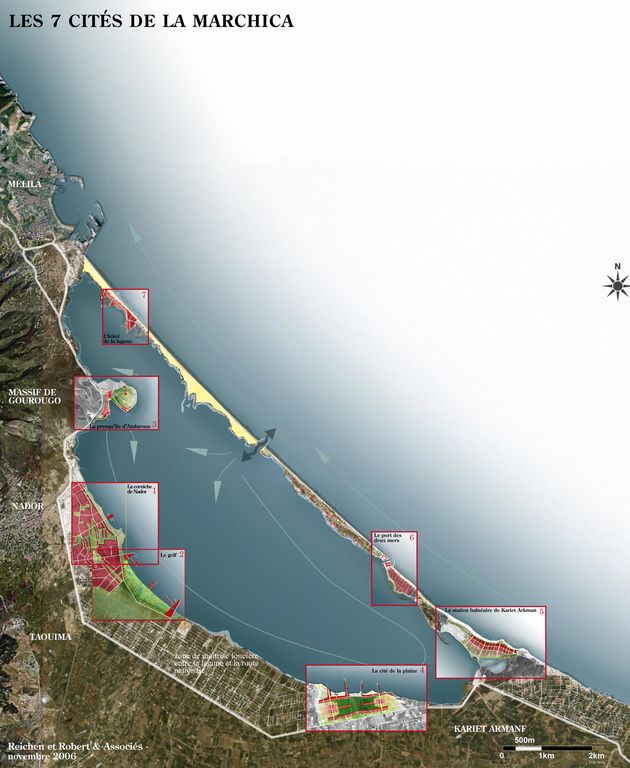 La lagune de Marchica — Carta - Reichen et Robert Associés