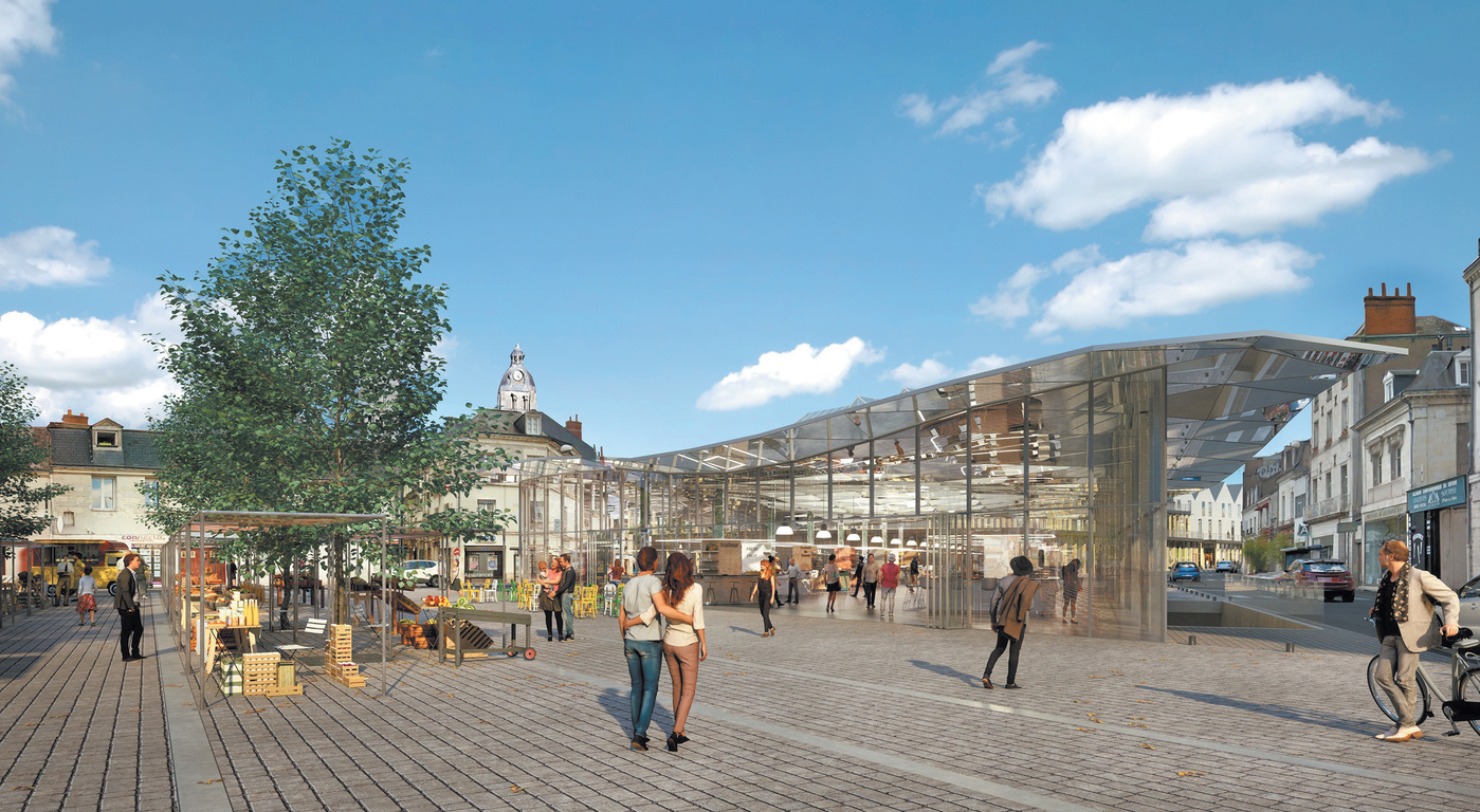 Les Halles de Tours — Carta - Reichen et Robert Associés